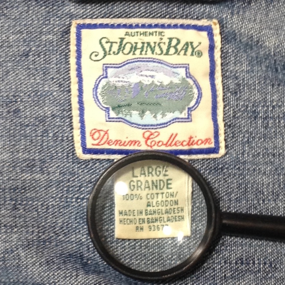 Vintage St John's Bay Denim Collection Jean Jacket - Gem